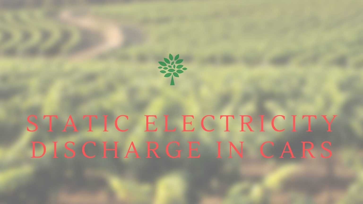 Static electricity discharge in cars - Science Fair Projects